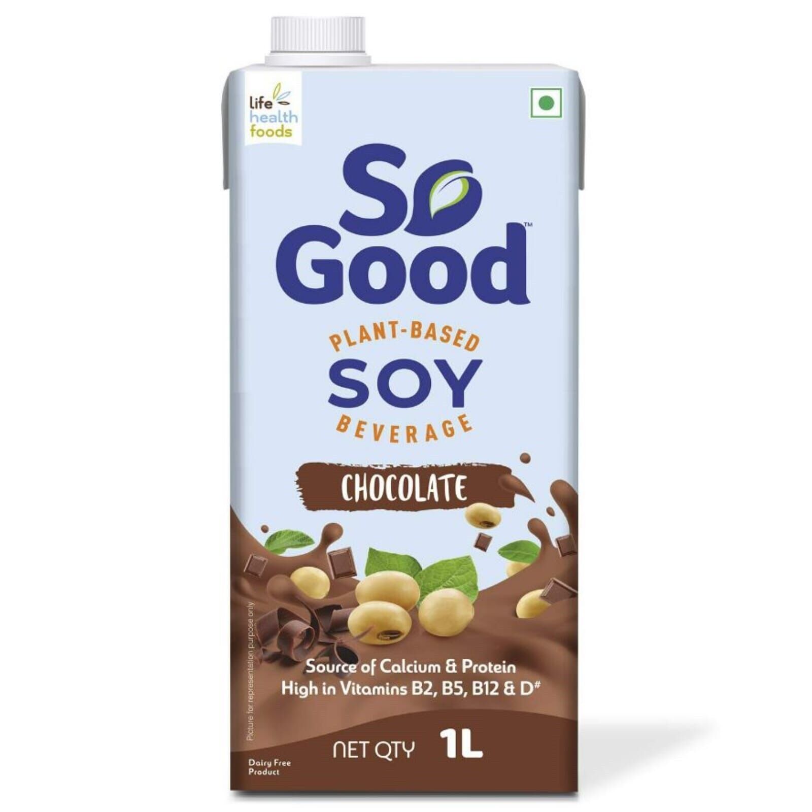 SO GOOD SOY BEVERAGE CHOCOLATE 1 LTR – Sarawagi Group